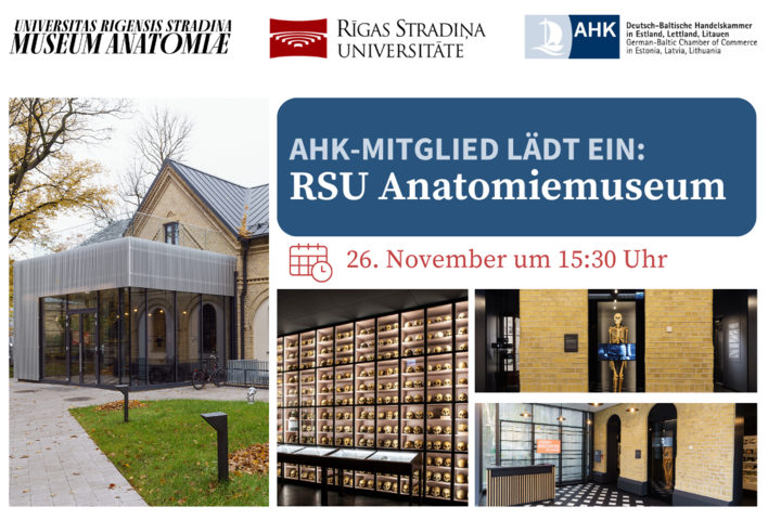AHK-Mitglied lädt ein: RSU Anatomiemuseum